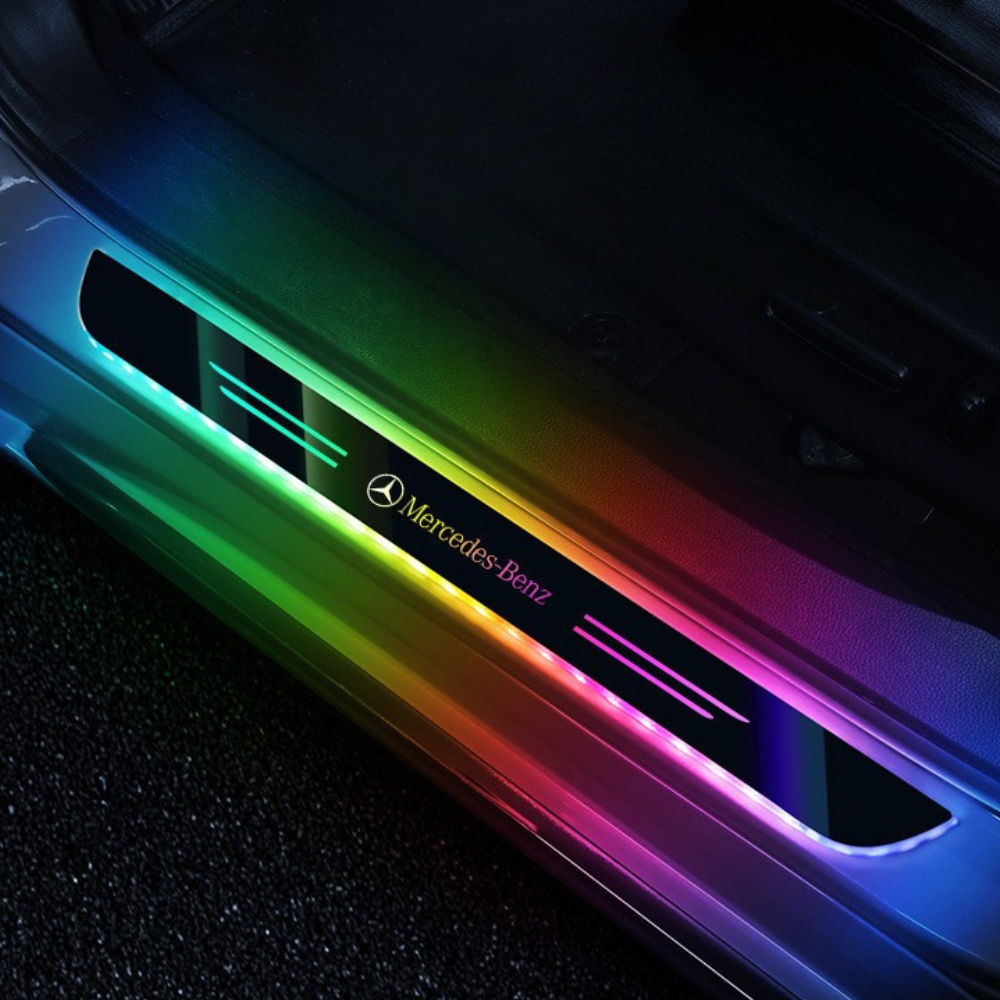 Pack of 2 LED Car Door Sill Plates – Livena